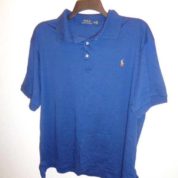 Polo Ralph Lauren | Shirts | Polo Ralph Lauren Mens Blue Polo Size 2xb | Poshmark